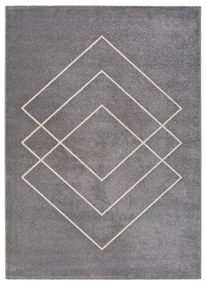 Šedý koberec Universal Breda, 57 x 110 cm