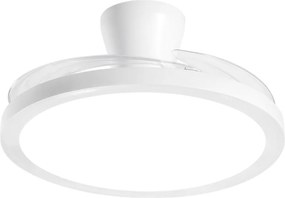 FAN LED-CONDOR-BCO Stropní svítidlo Condor bílý LED ventilátor 40 W, 4050 lm, CCT stmívatelné s RGB, digitální ovládání s RF dálkovým ovladačem, 24 - FANEUROPE