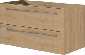 Mereo, Mereo Bino, koupelnová skříňka 100 cm, dub Arlington, MER-CN622SN