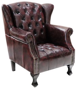 furniture-nabytek.cz - Kožené křeslo Chesterfield