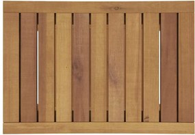 Odkládací stolek do koupelny 50x35x45 cm masivní teakové dřevo 340748