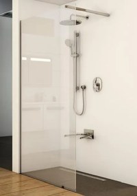 Ravak Walk-In - Sprchová stěna Walk-in, 1100x2000 mm, lesklý hliník/čiré sklo GW9WD0C00Z1
