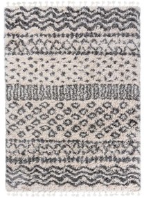 Kusový koberec shaggy Alsea krémový 2 80x150cm