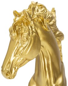 Zlatý kůň 14X11X27 cm