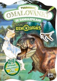 Jiri Models Tvarované omalovánky Dinosauři
