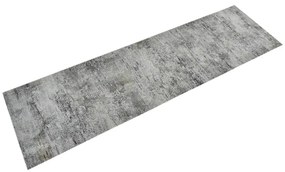 Kuchyňský koberec omyvatelný Beton 45 x 150 cm samet 136570
