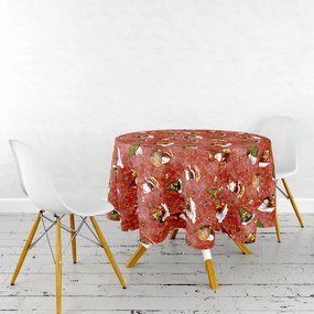 Ubrus PVC kulatý FL-1334-02 – Vánoční pohádka (různé velikosti)