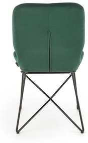 Jídelní židle K454 (Tmavě zelená)