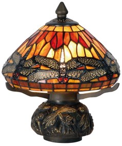 Stolní lampa Tiffany - Ø 22*21 cm 1x E14 / Max 40W
