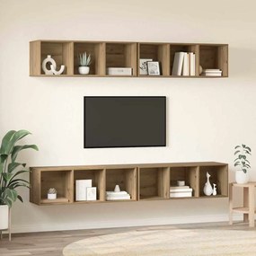 Sestava TV skříněk 4 ks Artisanový dub Kompozitní dřevo 3393536