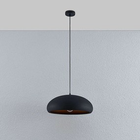 Moderní závěsná lampa černá se zlatem - Gerwina