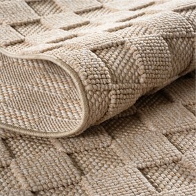 Ayyildiz, Kusový koberec Helix 2203 beige, 80x150, béžová, chodba / předsíň