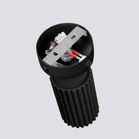 Sollux Lighting Nástěnné svítidlo KARBON černé s vypínačem