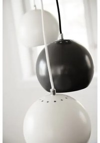 Ball Pendant, závěsné světlo Ø18 cm černé/mat Frandsen lighting 5702410130500