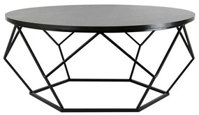  HowHomely | Konferenční stolek DIAMOND 41,5x90 cm černá | DD0046