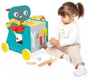 BricoKids - Chodítko a vozík s nářadím - Robot