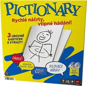 MATTEL Společenská hra Pictionary CZ / Pro 2 týmy / Hrací doba 30 min