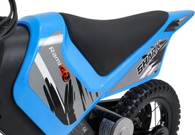 Elektrická motorka SHARK modrá