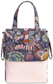 Taška pro maminky – velká, na kočárek i do porodnice - Boho, růžová