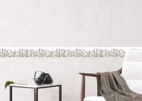 Samolepící bordura na zeď Divoké Květy | 5 m x 13.8 cm | DWB8483