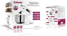 Salente DigiChef+ bílá / kuchyňský robot / 6 l / 1200W / celokovový /