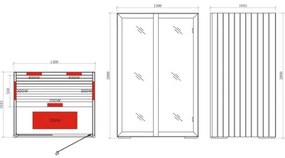 Sentiotec finská infrasauna ONNI small 1300x1040x2000mm