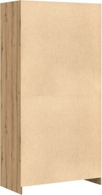 Šatní skříň dub artisan 100 x 50 x 200 cm kompozitní dřevo 3318627