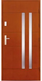 Archo - Venkovní vchodové dřevěné dveře Deskové DP-38 105007