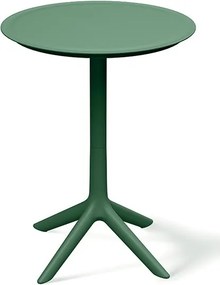 Vysoký zahradní stůl Rimos 57 cm tmavě zelený