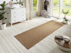 BT Carpet - Hanse Home koberce Běhoun Nature 104272 Brown ROZMĚR: 80x500