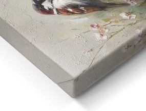Tištěný obraz na plátně 32x32 cm Sparrow – Styler