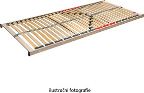 Rošt lamelový, 140x200 cm, DOUBLE KLASIK NEW