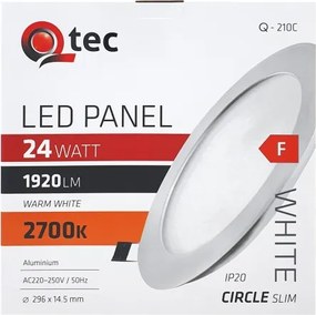 LED Podhledové svítidlo QTEC LED/24W/230V 2700K