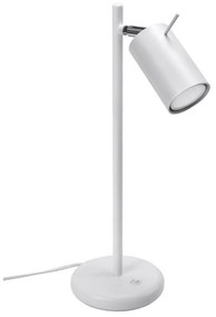 Sollux | Sollux SL.1090 - Stolní lampa RING 1xGU10/40W/230V bílá | SLX0822
