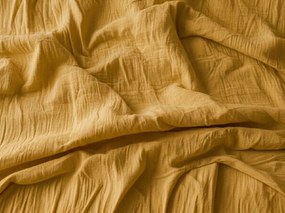 Mušelínové povlečení MUSSARI tmavě žluté Rozměr povlečení: 70 x 90 cm | 140 x 200 cm