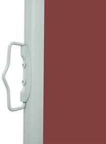 Zatahovací boční markýza / zástěna na terasu 100 x 300 cm hnědá - Default Title