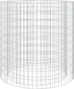 Gabionové ohniště Ø 100 cm pozinkovaná ocel 153561