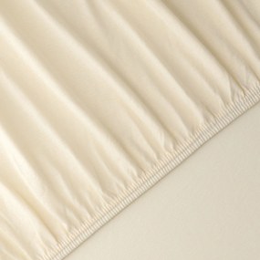 Florella Prostěradlo Avance Jersey 45 Ivory, 140-160x200 cm