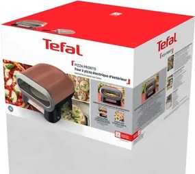 Tefal Elektrická pizza pec s řezačem / Pizza pec / Terakota / 45 × 50