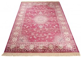 Klasický kusový koberec Isphahan 84281/43 červený Rozměr: 185x275 cm