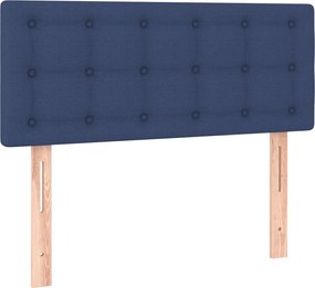 vidaXL Box spring postel s matrací 80 x 200 cm textil [3140895] Barva: Černá