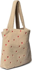 Studio Noos Teddy Hearts Mom Bag Brown Hearts