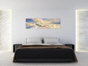 Obraz - Nebeské medůzy (170x50 cm)