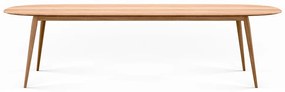 PLAYdinner Lamé, Jídelní Stůl, ve velikostech 180, 230, 280cm druh dřeva: Dub - Natural Oil, rozměr stolu: 280x105cm