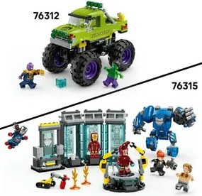 LEGO® Marvel 76315 Iron Man a jeho laboratoř: Síň brnění / Počet dílků
