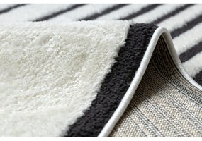 Kusový koberec Cercis krémovočerný 180x270cm
