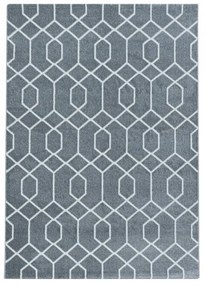 Vopi | Kusový koberec Efor 3713 grey - 160 x 230 cm