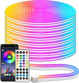 Rgb Led Pásek 20M Ledy 24V s Pilotem Extra silná Set Aplikace