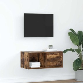 TV skříňka kouřový dub 60x31x25,5 cm kompozitní dřevo