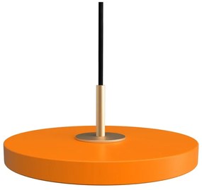 Oranžové LED závěsné svítidlo s kovovým stínidlem ø 15 cm Asteria Micro – UMAGE